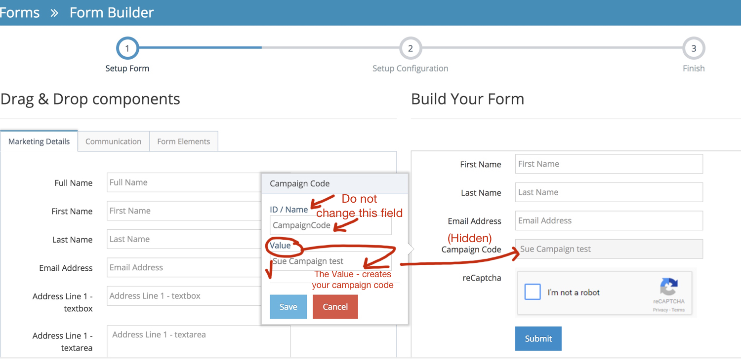 WebEd User Guide - Using Hidden Communication Controls